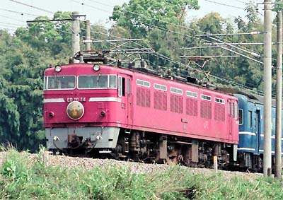 ED76牽引ブルートレイン: 鉄道写真とカメラ日記