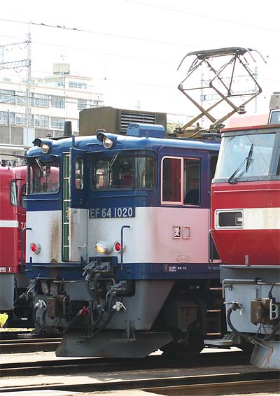田端運転所 その3 EF64 1020 : 鉄道写真とカメラ日記